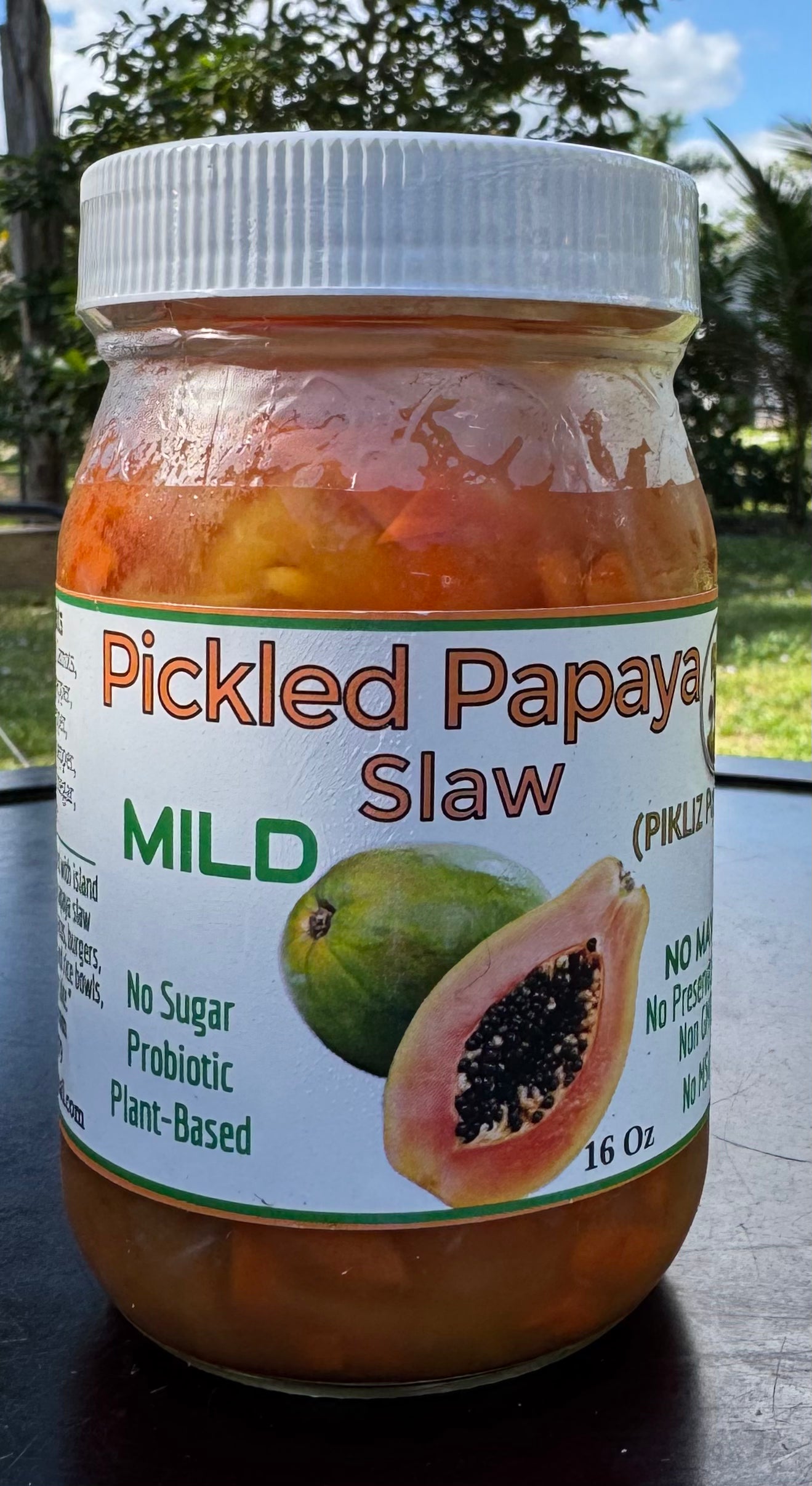 Pickled Papaya Slaw (MILD) – Pemba Foods